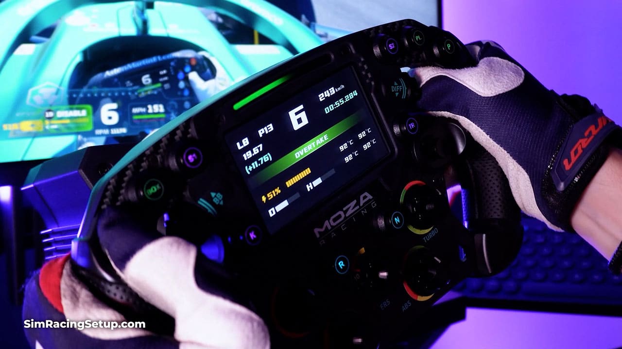 Moza Racing FSR Steering Wheel Review - The Best F1 Wheel?